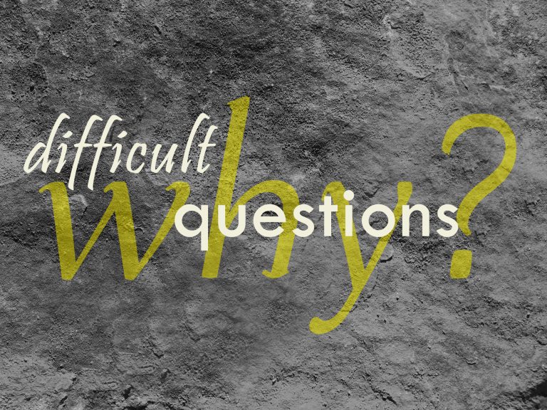 Difficult Questions | CrossPoint Community Church