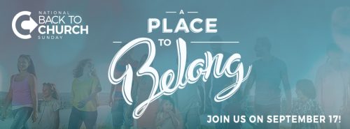 Back to Church Sunday! | CrossPoint Community Church